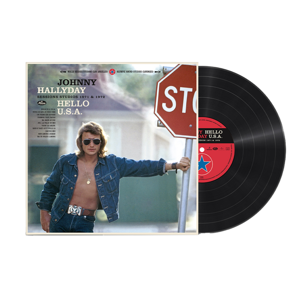 Johnny 72 - Vinyle Hello USA - Store Johnny Hallyday